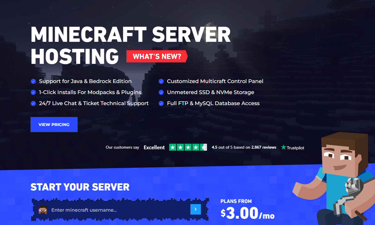 10 Best Minecraft Server Hosting Providers With Discount Codes - Jdog's ...