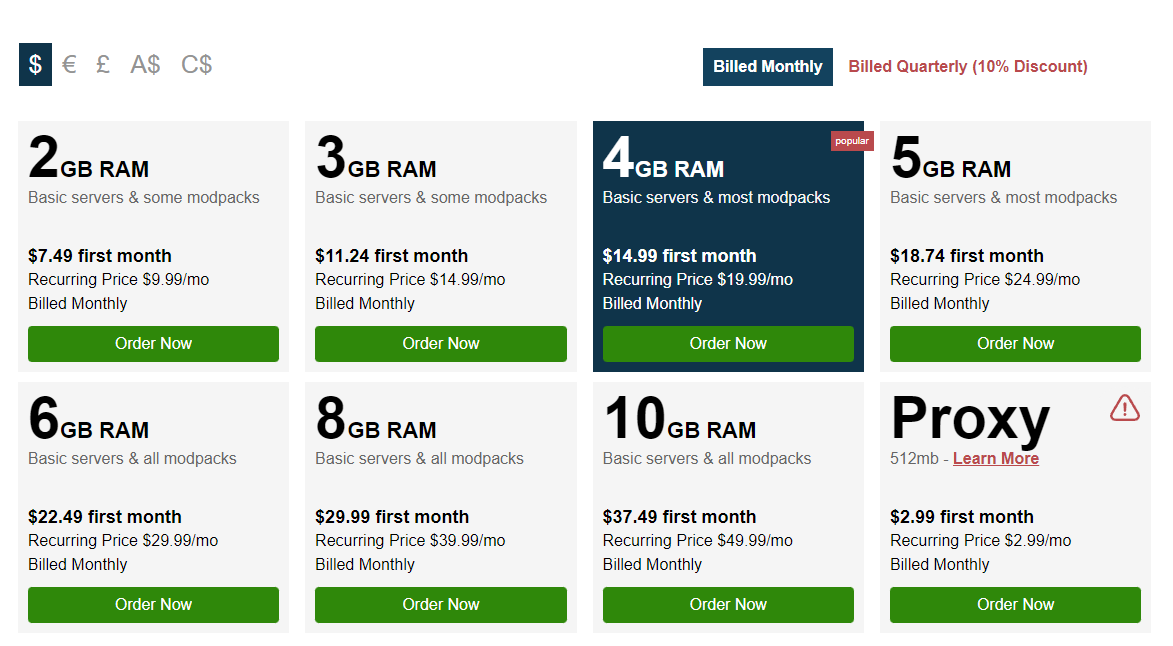 10 Best Minecraft Server Hosting Providers With Discount Codes - Jdog's ...