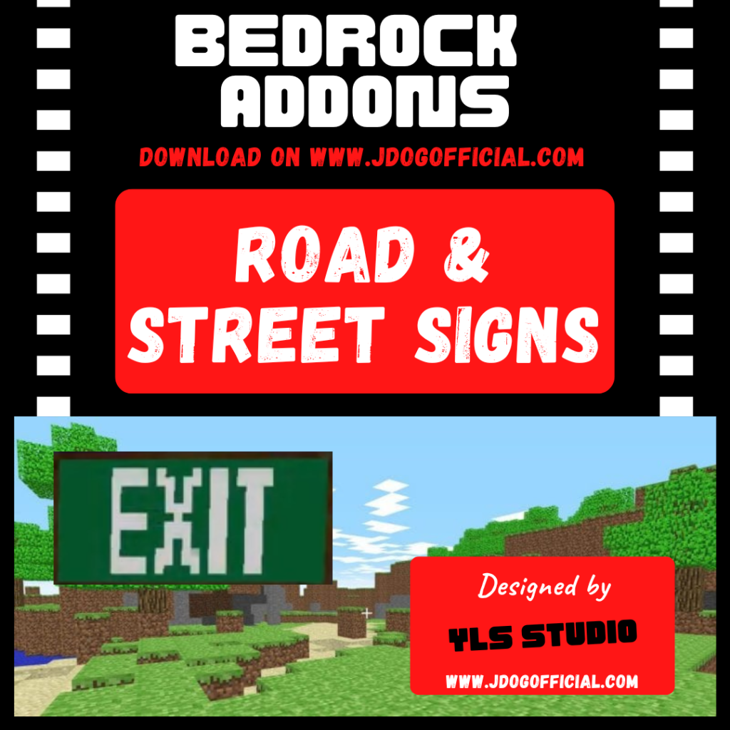 Road & Street Sign Add On - Jdog's Official Site