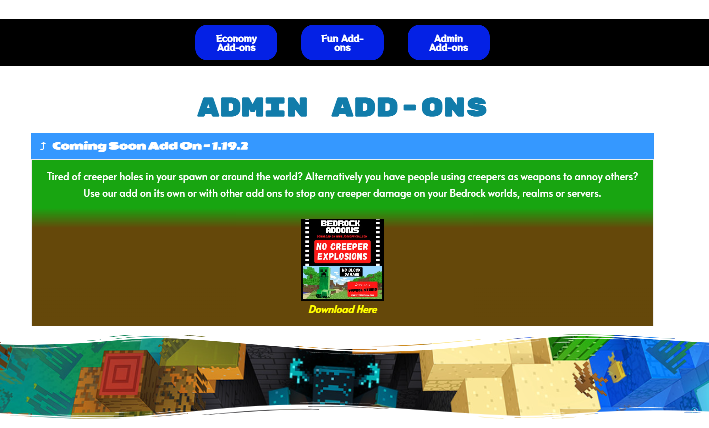 Free Minecraft Add ons For Bedrock - Jdog's Official Site