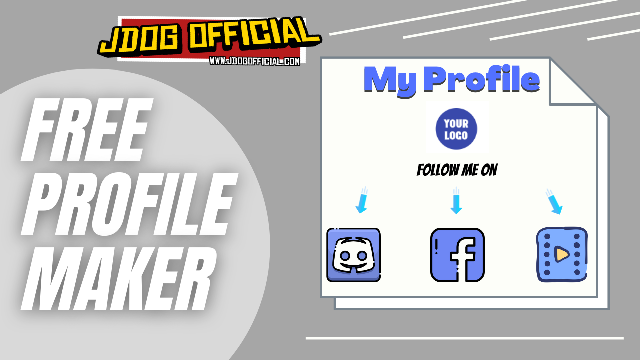 Free Website Page & Profile Maker For Content Creators - Jdog's ...